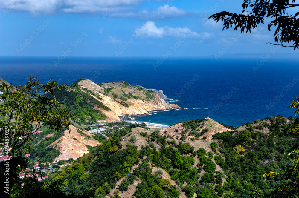 Beach Grande Anse, Terre-de-Haut, Iles des Saintes, Les Saintes ...