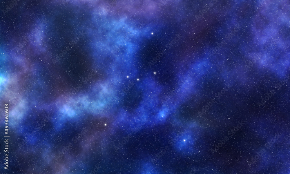 Hydrus star constellation, Night sky, Cluster of stars, Deep space ...