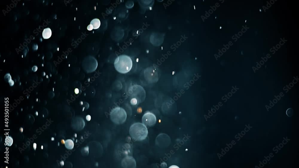 Abstract Light Particle Flowing Loop 4k animation of an abstract ...