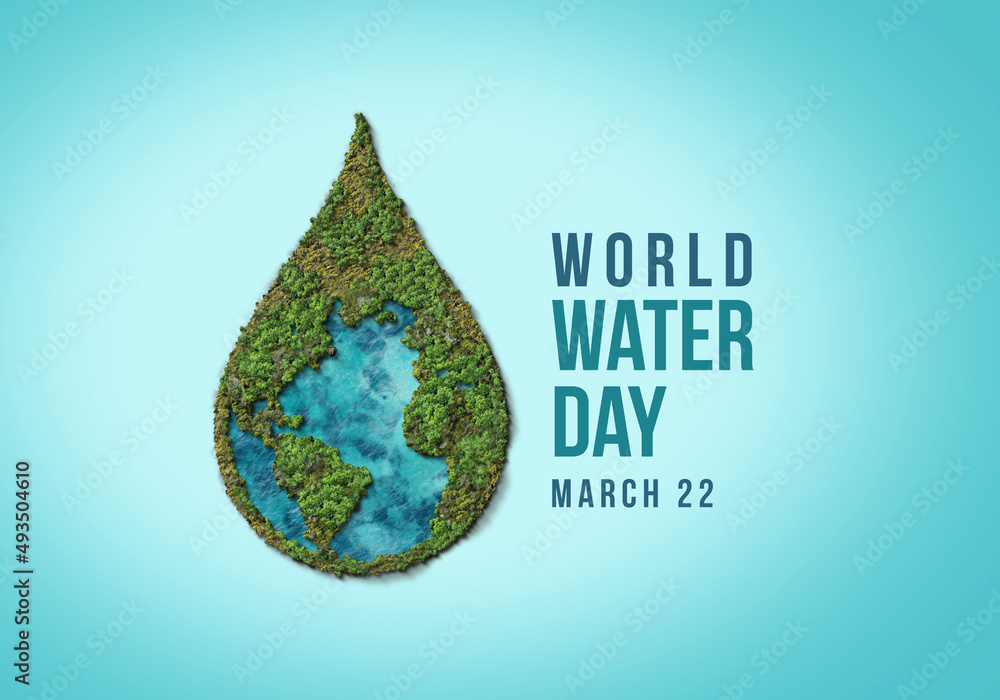 World Water Day Concept Background Groundwater Making The Invisible