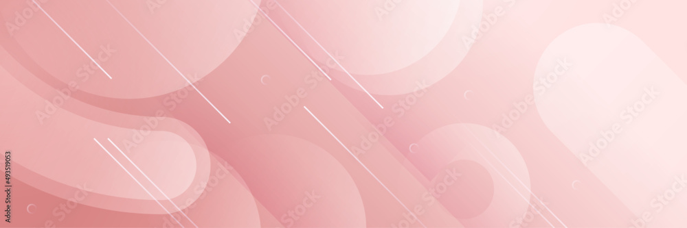 Abstract pink banner background design. Vector abstract graphic design ...