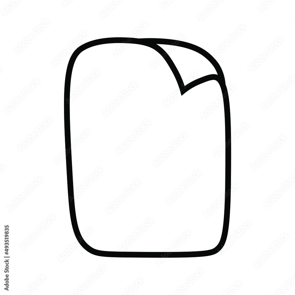 paper logotype text logo paper icon for web design or company isolated ...