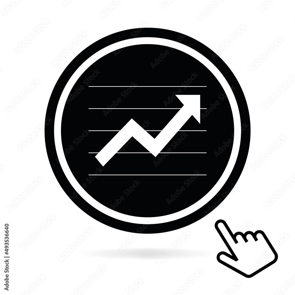 Logo chiffre d'affaires. Stock Vector | Adobe Stock