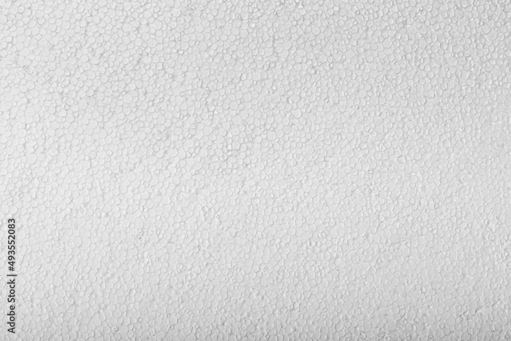 Abstract close up texture photo of compressed white styrofoam ...