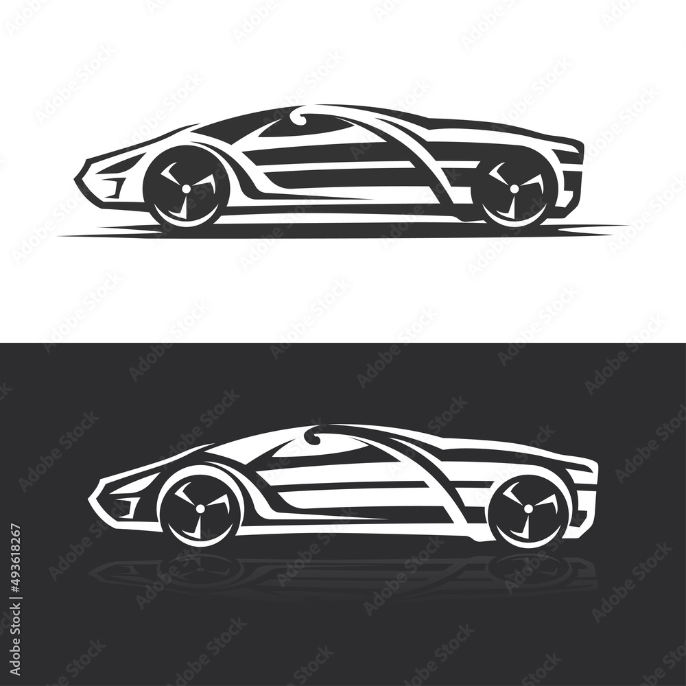 Car logo, emblems, badges. Logo for service car repair, and other ...