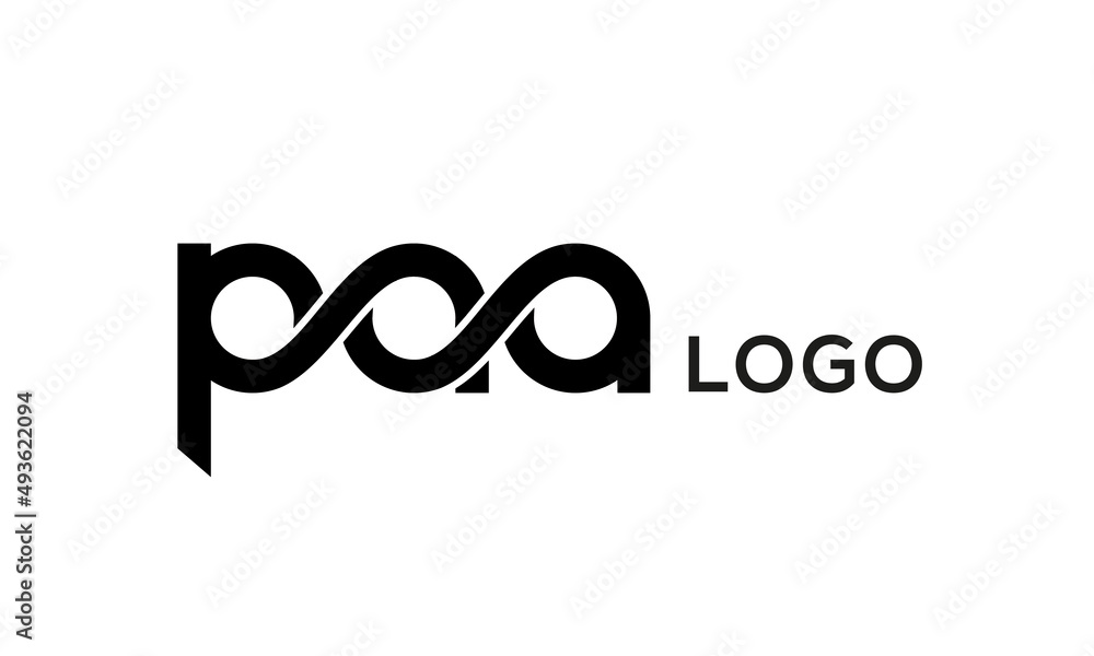 Letter PAA creative logo design vector Stock Vector | Adobe Stock