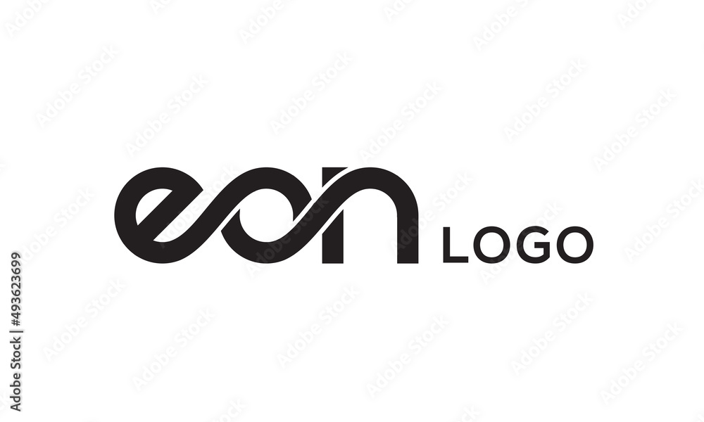 Letter EON creative logo design vector Stock Vector | Adobe Stock