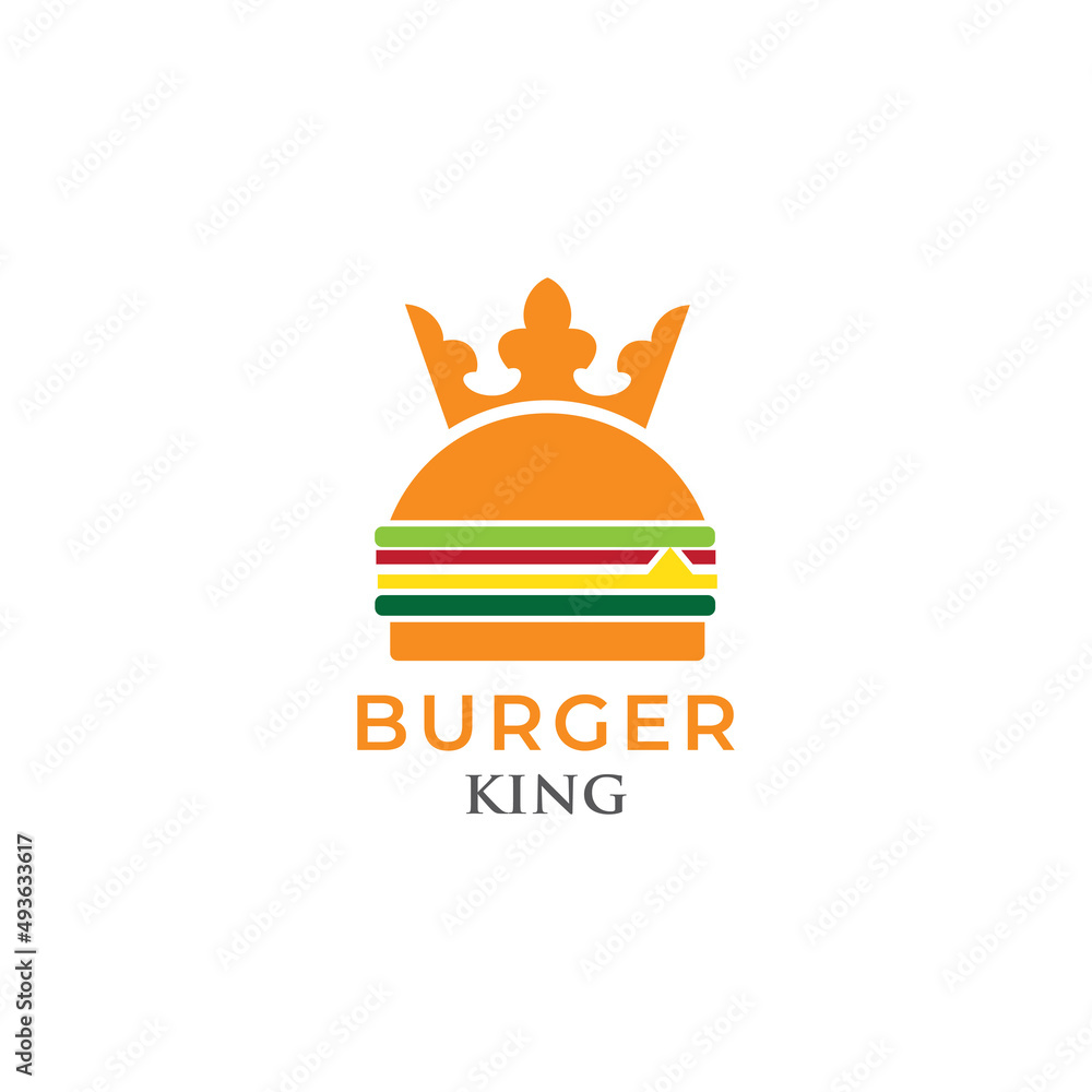 burger restaurant logo sign vector Stock Vector | Adobe Stock