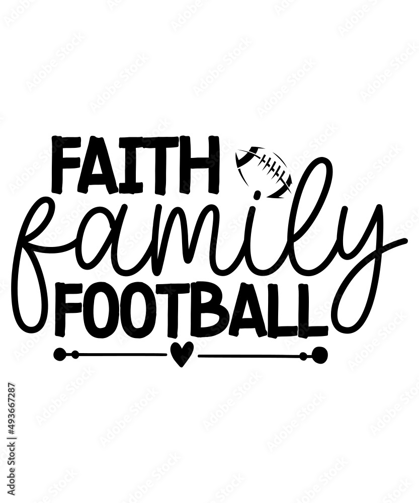 Football SVG Bundle, Football SVG Cut Files, Football Designs, Football ...