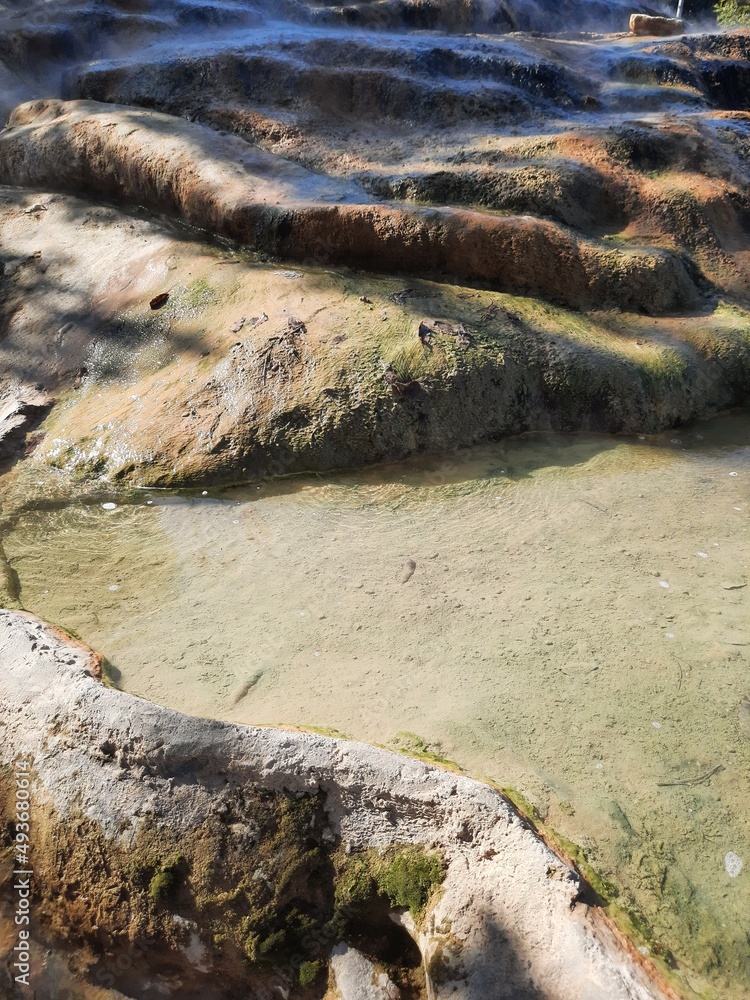 The red springs of Karahayit are a separate spring water with a unique ...