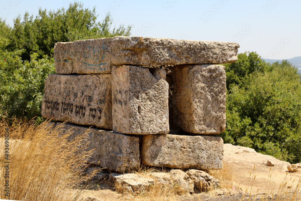 Mausoleum with two loculus graves dated to the Late Roman and Early ...