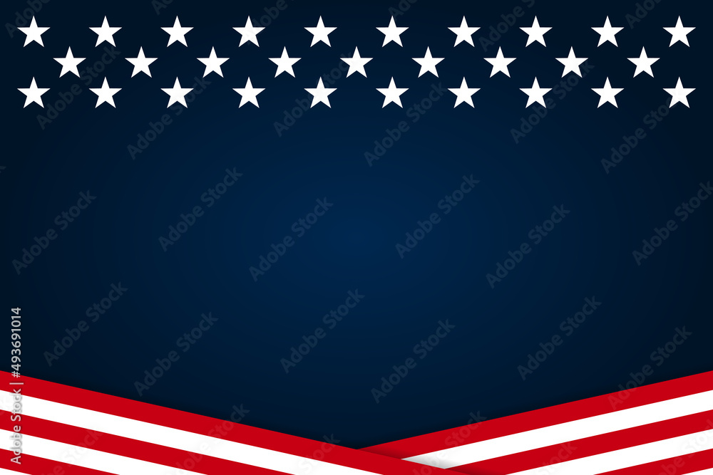 USA patriotic background. Vector EPS10. Stock Vector | Adobe Stock