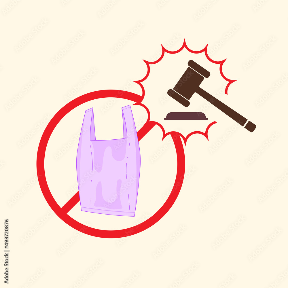 Make law against plastic pollution, to stop the use of plastic bags ...