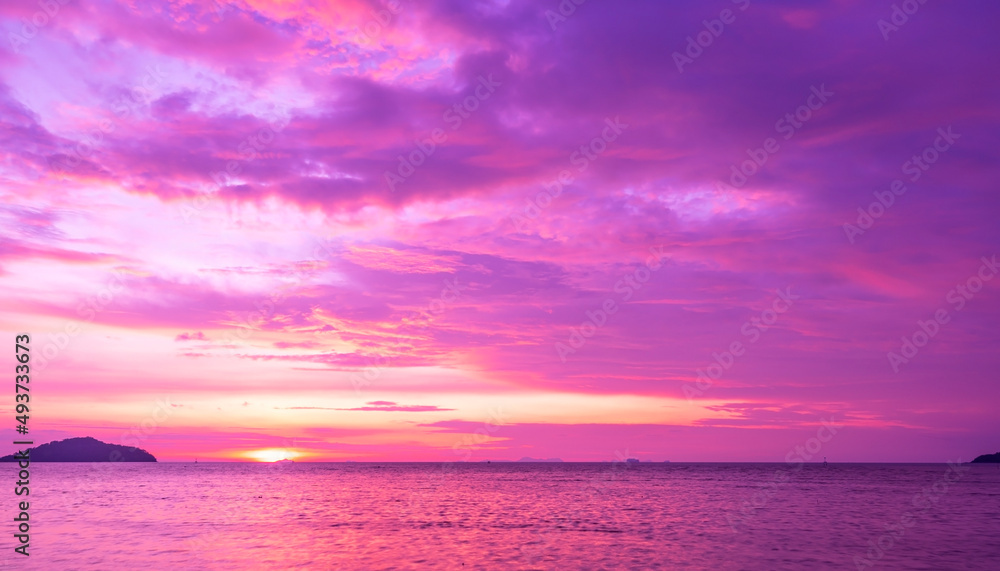 Light Purple Sky Background