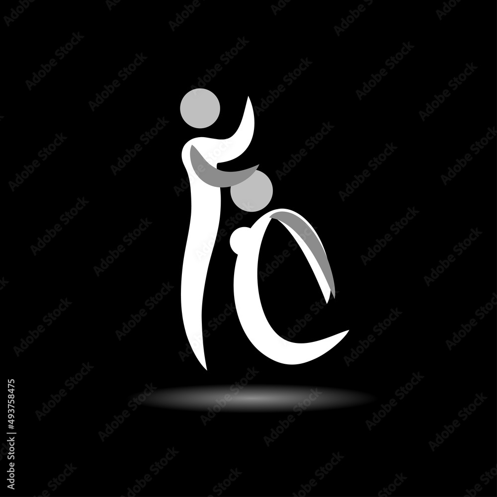Kama Sutra Sex Pose Man And Woman In Love Yoga Time To Sex Vector Illustration Stock Vector