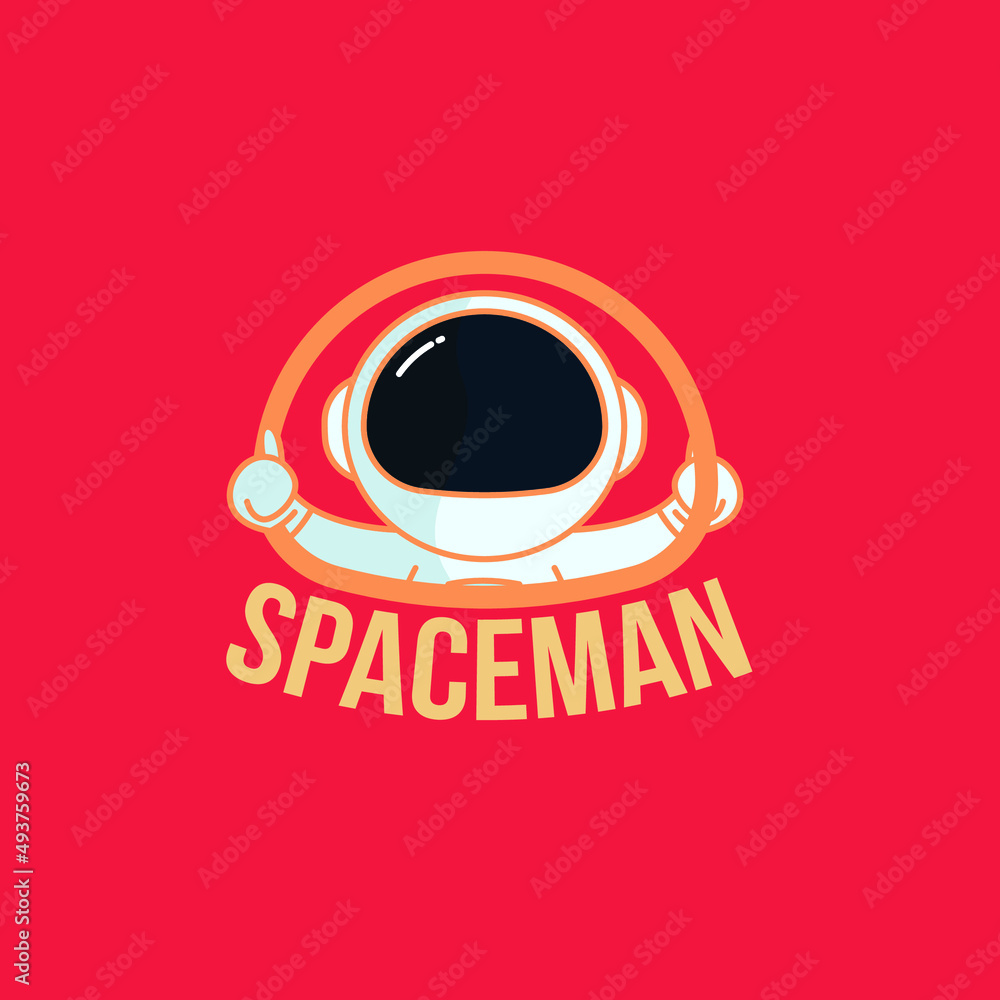 Astronaut Logo Concept Vector. Spaceman Logo Design Concept Template ...