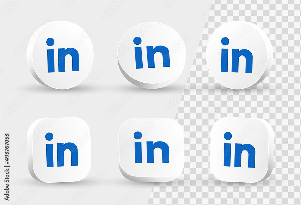 Linkedin Round Logo