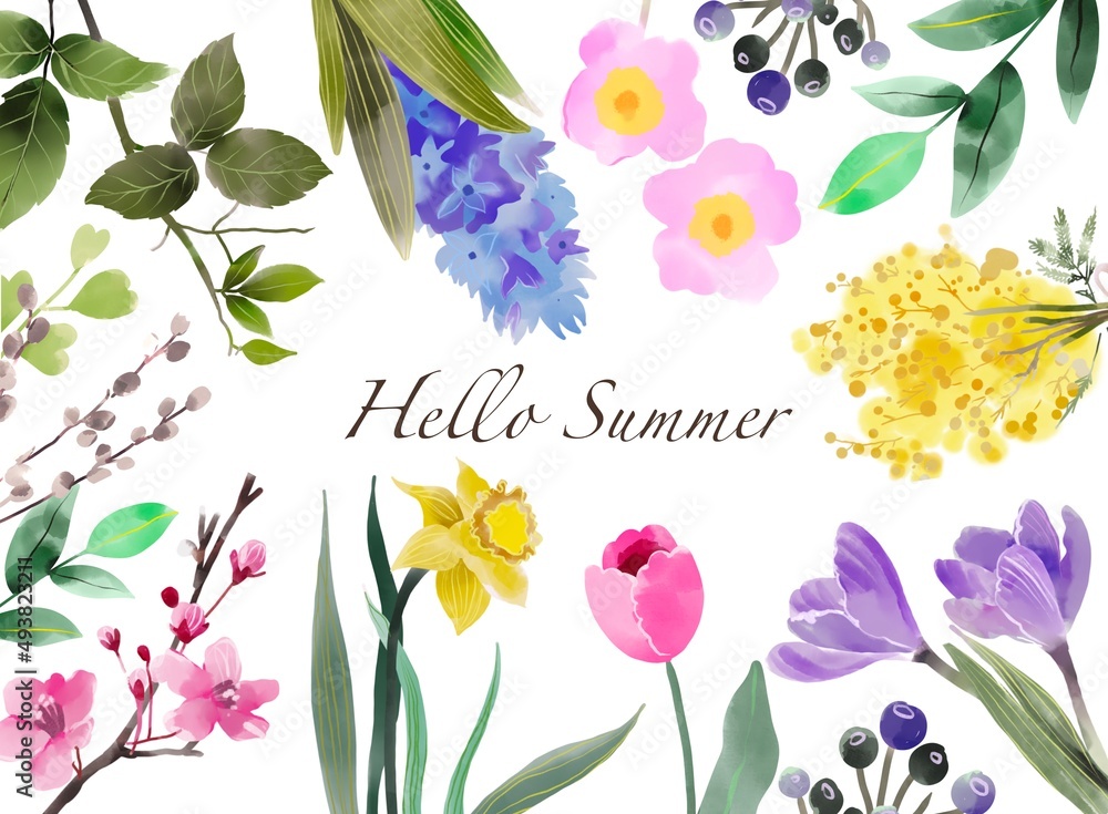 Happy Spring Banner Clip Art