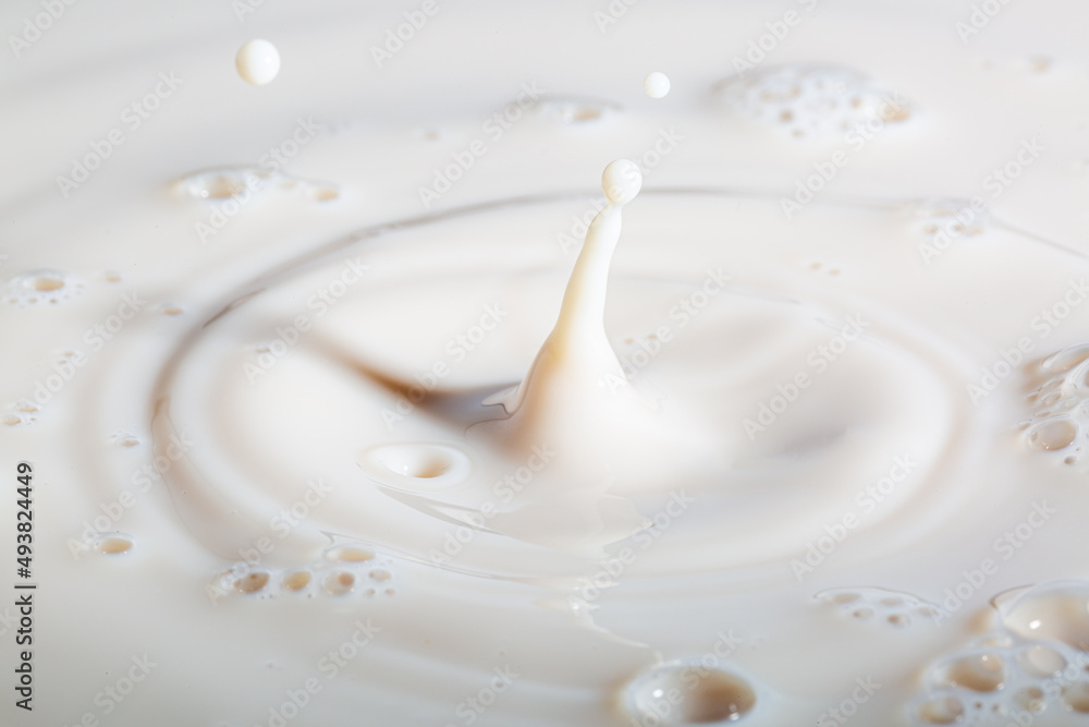 macro milk drop,Drop on milk cream dairy product yoghurt milkshake ...