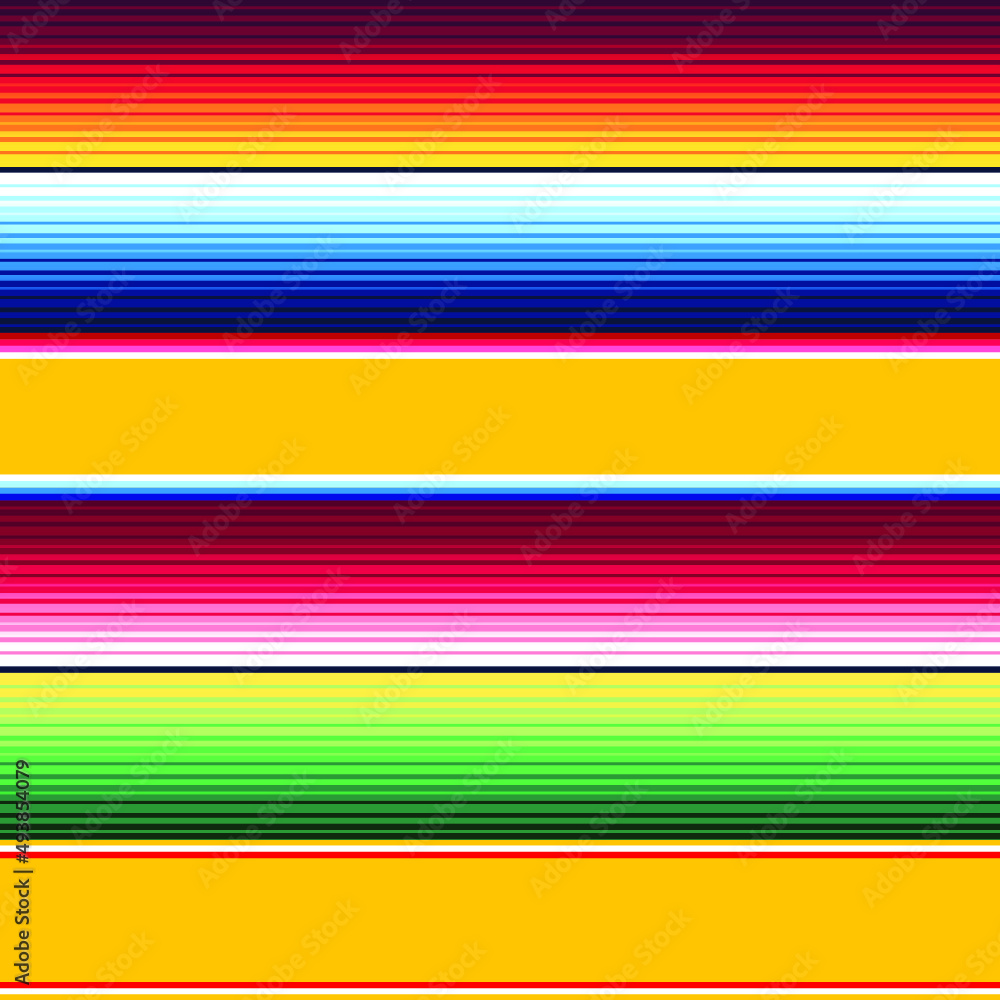 Mexican Stripe Clip Art
