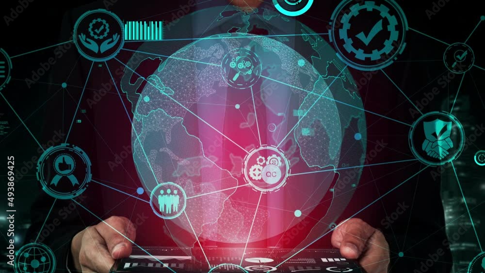 Quality Assurance and Quality Control conceptual - Modern graphic ...