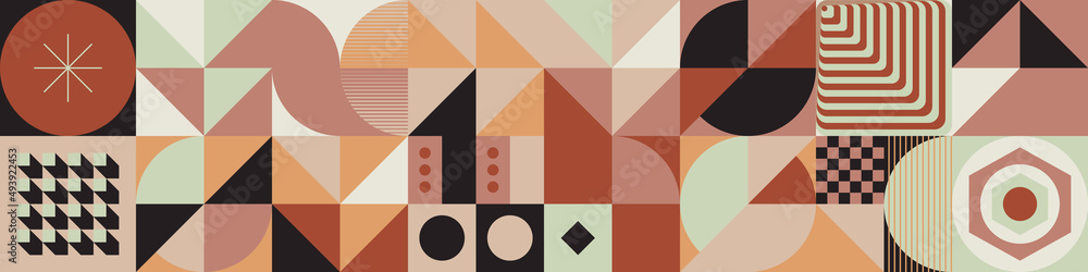 Scandi Art Made With Scandinavian Inspired Graphics Using Abstract ...