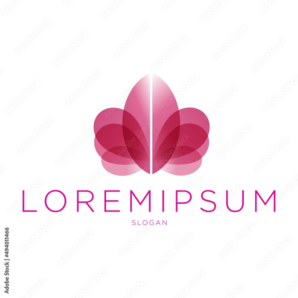 Simple gradient logo or symbol design for your identity. Stock Vector ...