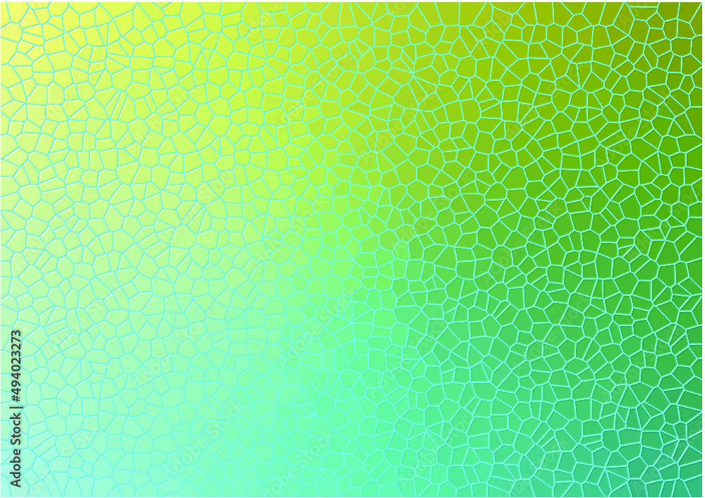 Vector design of snake skin pattern in various yellow and green colors ...
