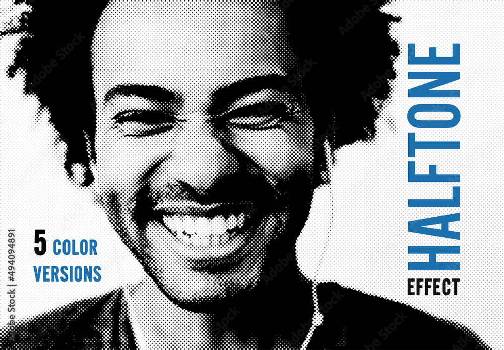 Halftone Effect Stock Template | Adobe Stock