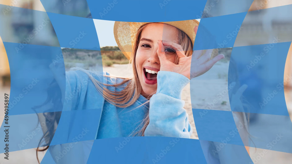 Colorful Shape Transitions Stock Template | Adobe Stock