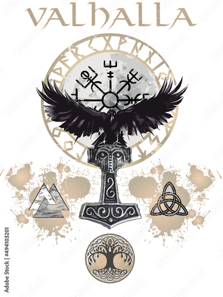 Hugin And Munin Runes