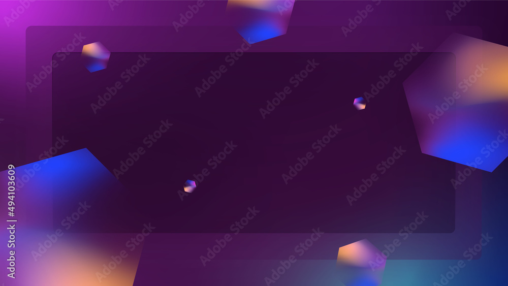 Metaverse virtual reality space presentation deck background for ...