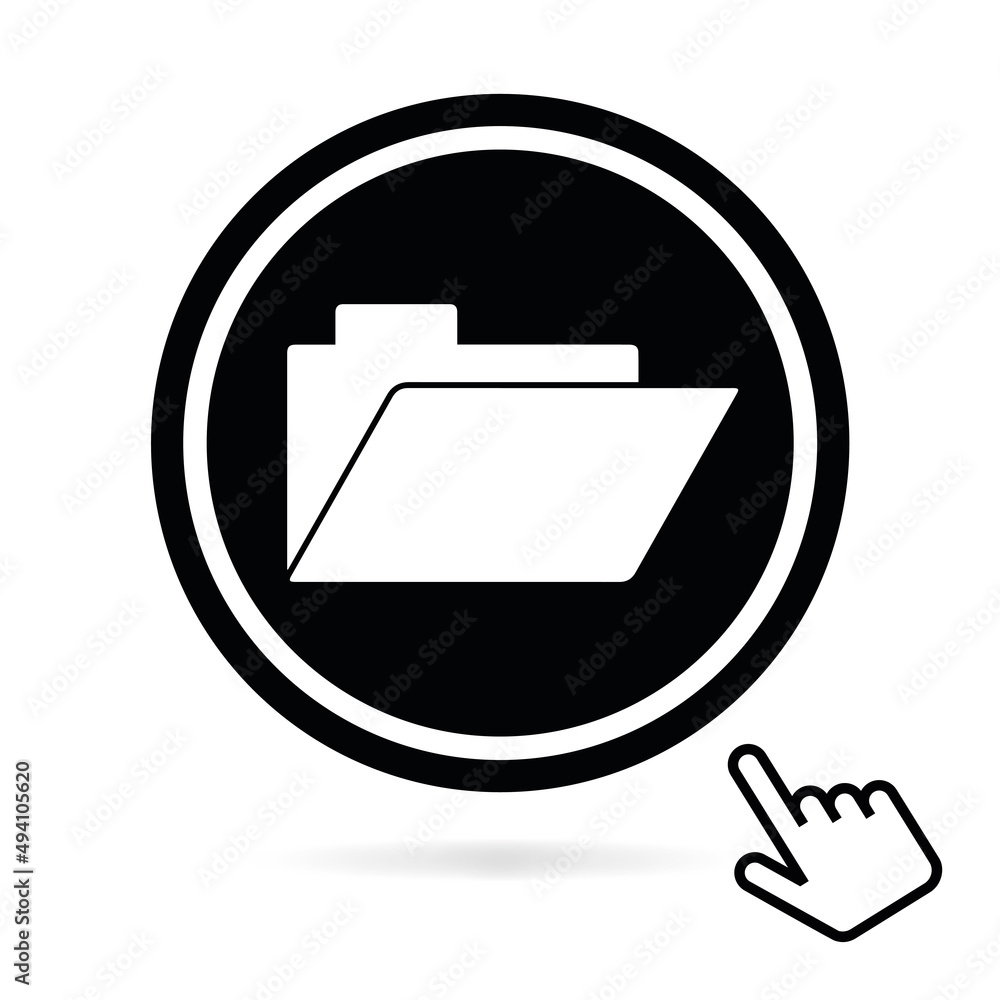 Logo dossier. Stock Vector | Adobe Stock