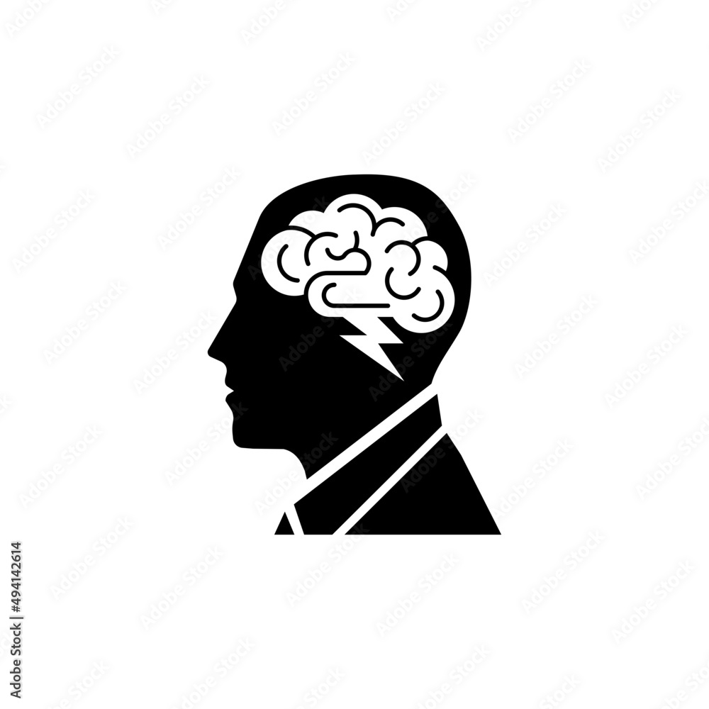 human brain power Stock Vector | Adobe Stock