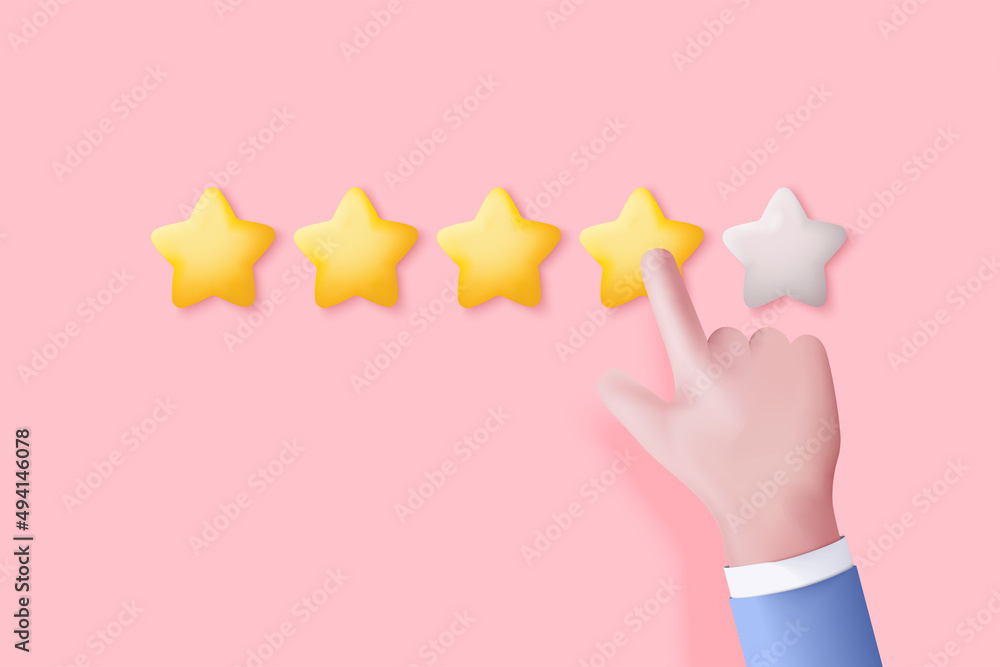 3d hand give rating five stars for best excellent services rating for ...