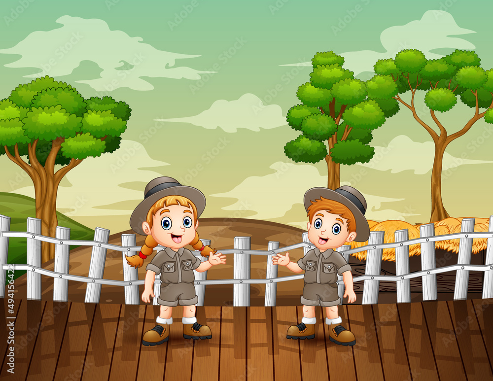 Zookeeper Cartoon