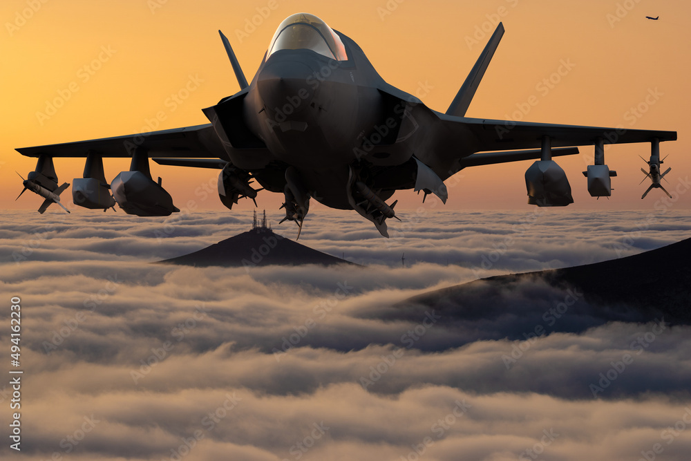 Lockheed Martin F-35 Lightning II Stock Photo | Adobe Stock