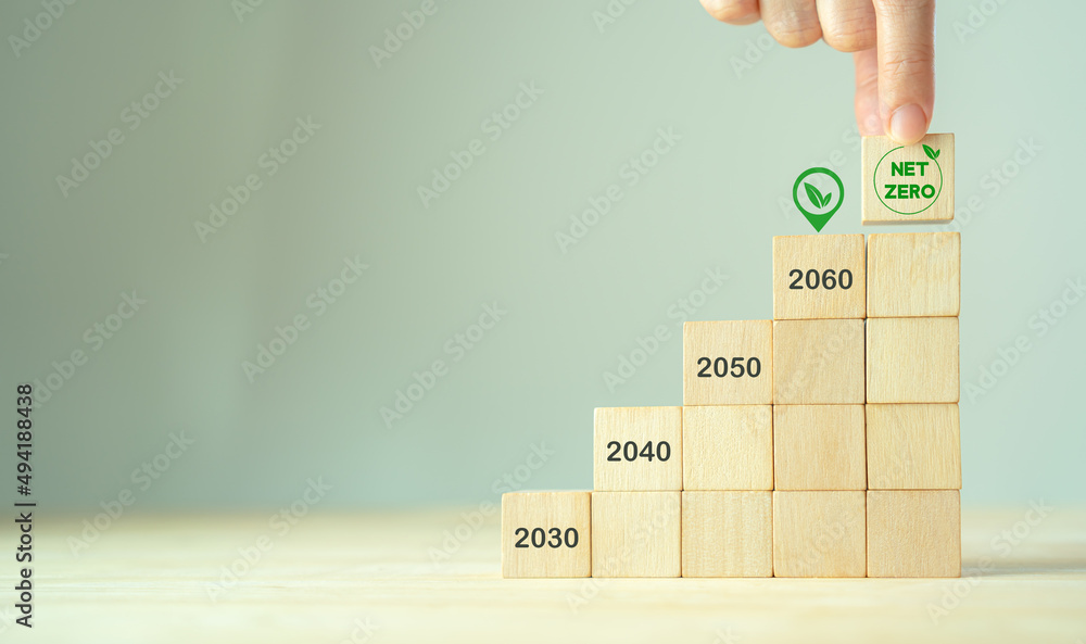 Net zero by 2060. Carbon neutral. Sustainalble development. Successful ...
