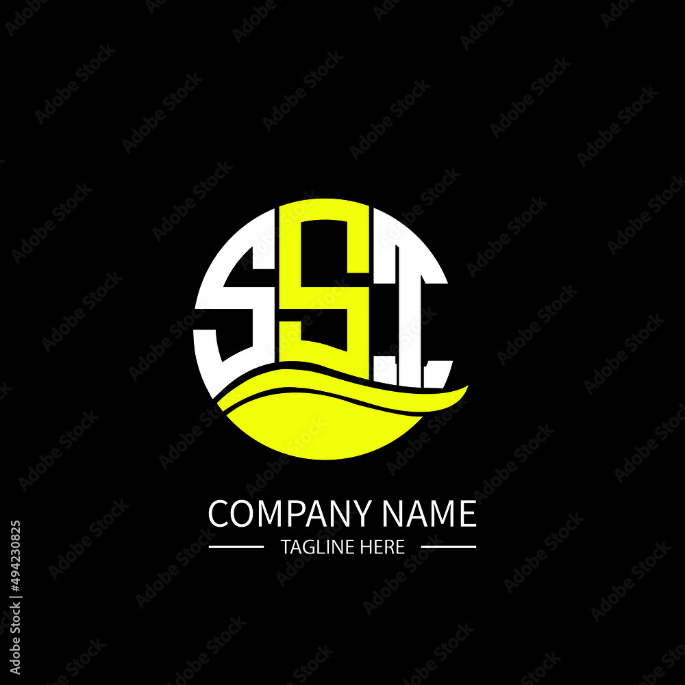 SST logo monogram isolated on circle element design template, SST ... SST logo monogram isolated on circle element design template, SST ...