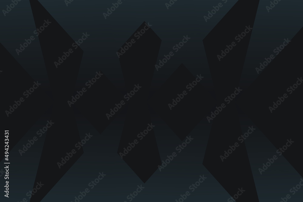 black abstract background without a light Stock Vector | Adobe Stock