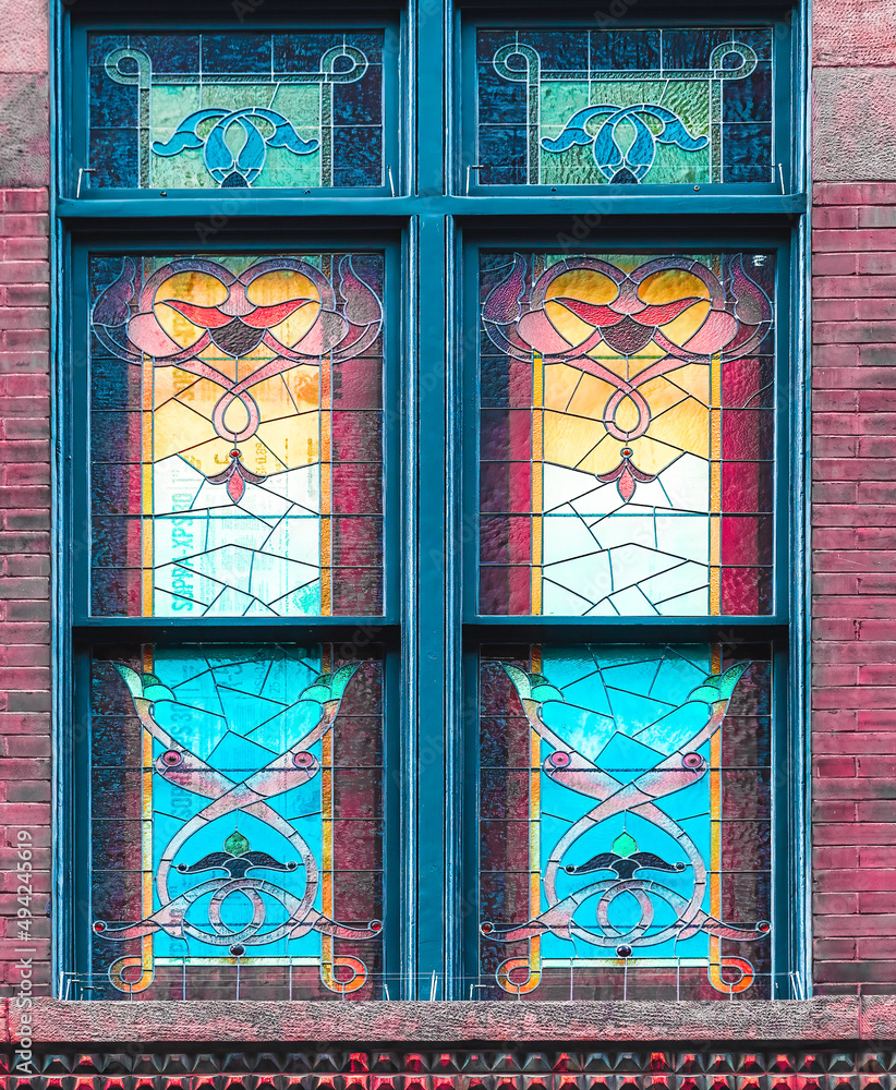 Colonial architecture of the Massey Hall (1894) which is a National ...