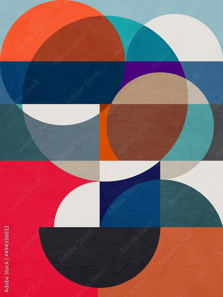 Geometric Shape Abstract Art