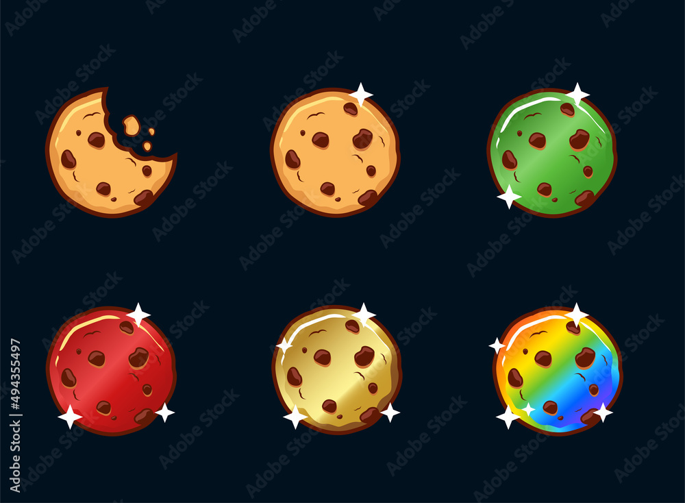 cookie badge emotes. can be used for twitch or youtube. set ...