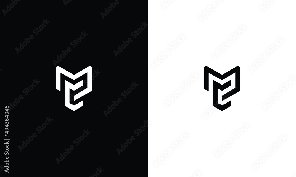 MC Logo Design Template Vector Graphic Branding Element. Stock Vector ...