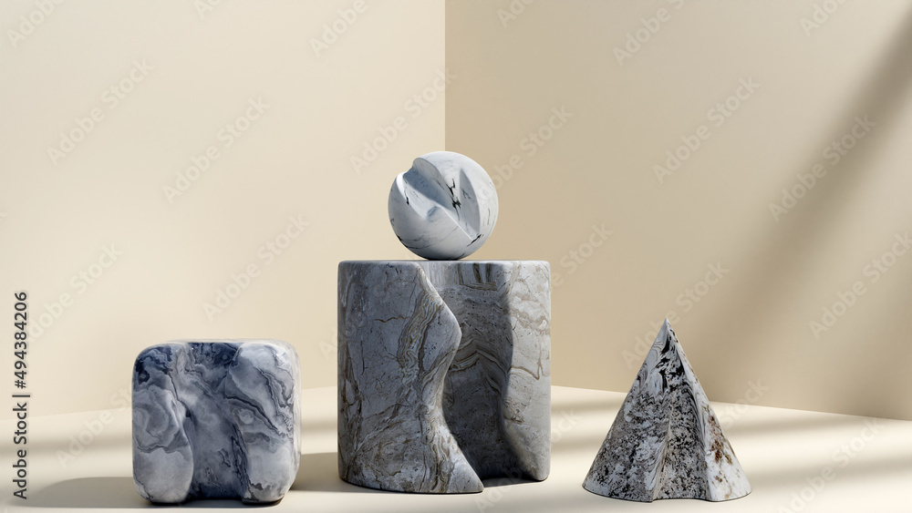 wallpaper 3d render abstract colorful marble Texture Geometric Modern ...