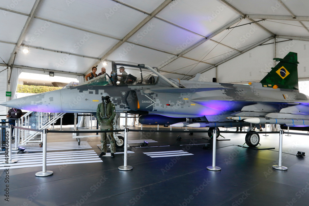Brazilian F-39E Gripen, the Brazilian Air Force fighter aircraft ...