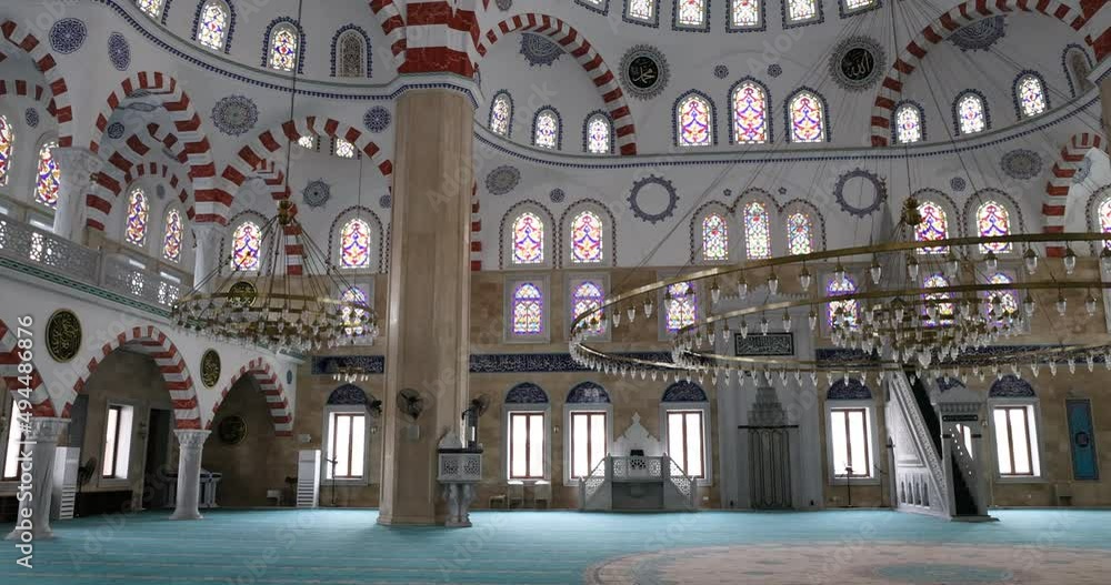 Accra Ghana National Mosque inside Muslim Islam pan. Open in 2021 ...