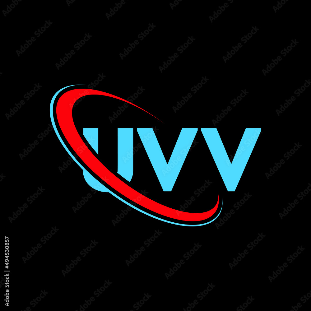 UVV logo. UVV letter. UVV letter logo design. Initials UVV logo linked ...