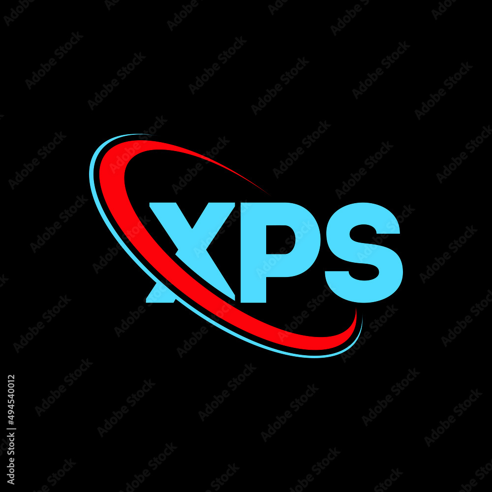 Vetor do Stock: XPS logo. XPS letter. XPS letter logo design. Initials ...