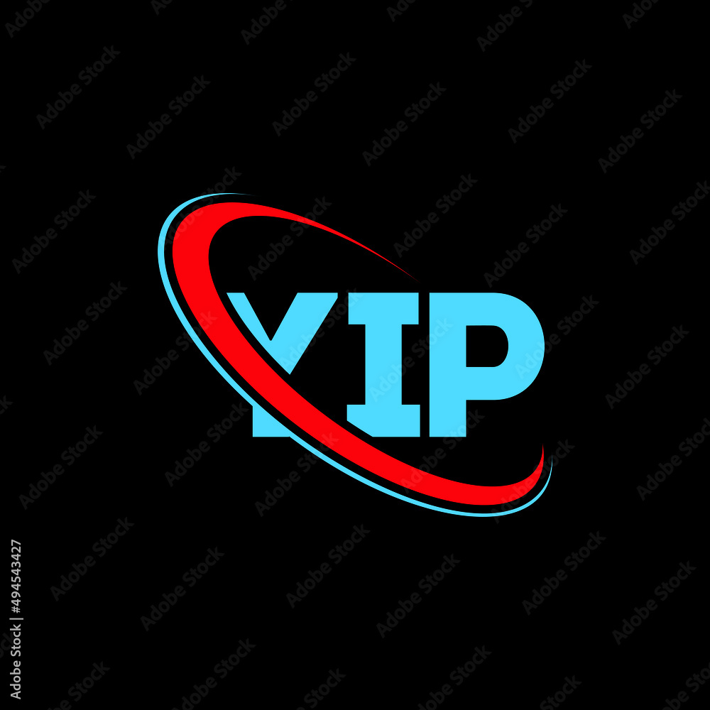 YIP logo. YIP letter. YIP letter logo design. Initials YIP logo linked ...